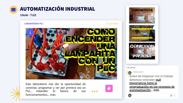 Laboratorio PLC - Automatización Industrial | Genially