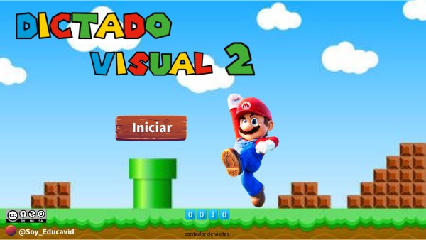 Dictado Visual 2 Super Mario | Genially