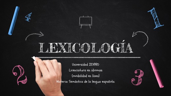 Lexicología. | Genially