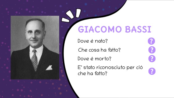 Scheda "chi sono?" | Genially