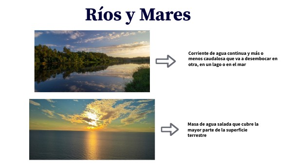 Mares y rios