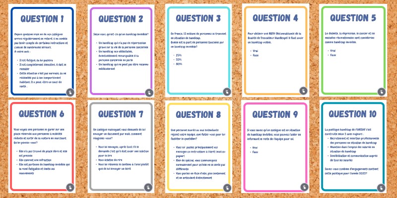 Réponses au quiz handicap