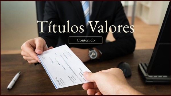 Títulos Valores | Genially
