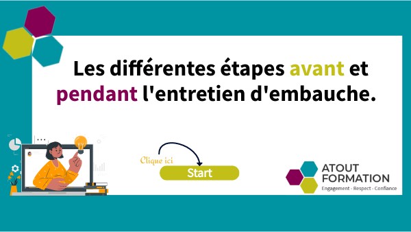 Les étapes de avant et pendant l'entretien d'embauche