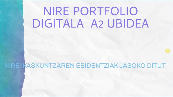 A2 UBIDEA PORTFOLIOA