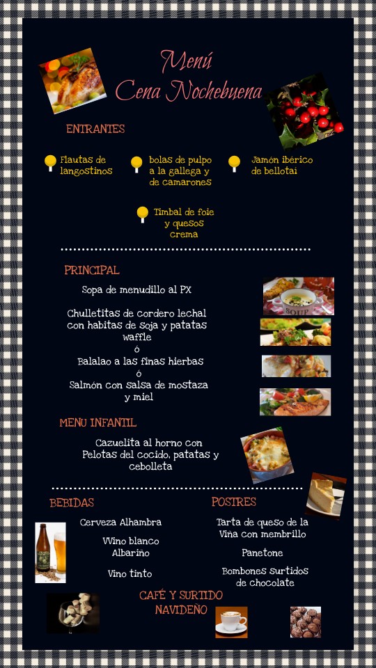 INFO MENÚ DEL DÍA | Genially