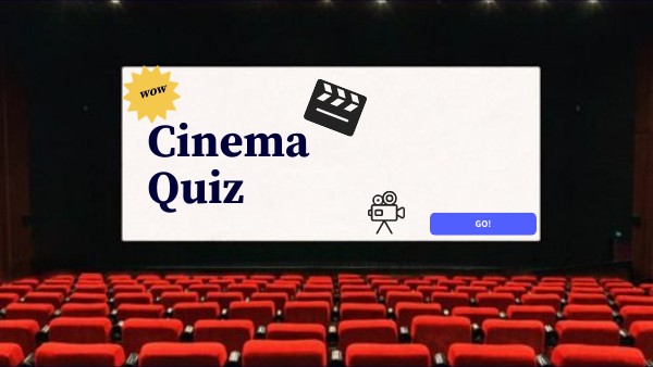 Cinema quiz | Genially