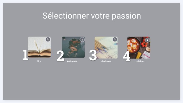 ma passion | Genially