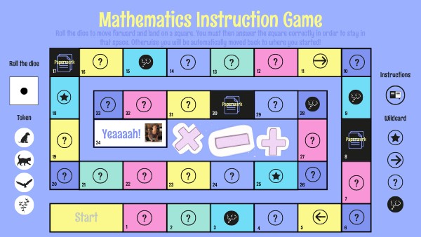 MATH INSTRUCTION GAME