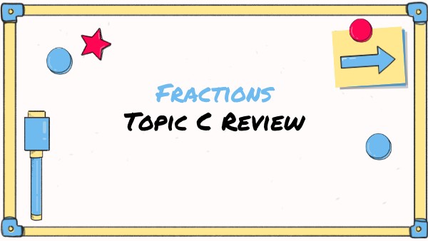 Fractions Topic C review | Genially