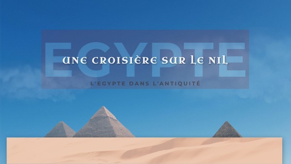 EGYPT PRESENTATION | Genially