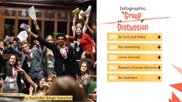 Group Discussion Infographic