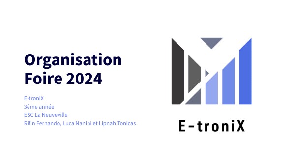 Organisation Foire 2024 | Genially
