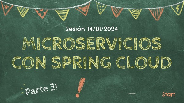 Microservicios con Spring Cloud (Parte 3) | Genially