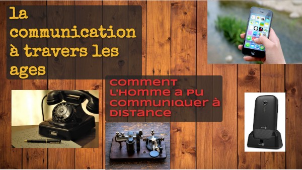 la communication a distance