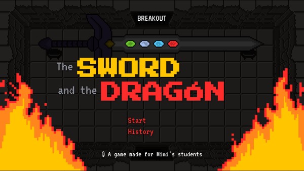 BREAKOUT Sword and the dragon (Aussie version)