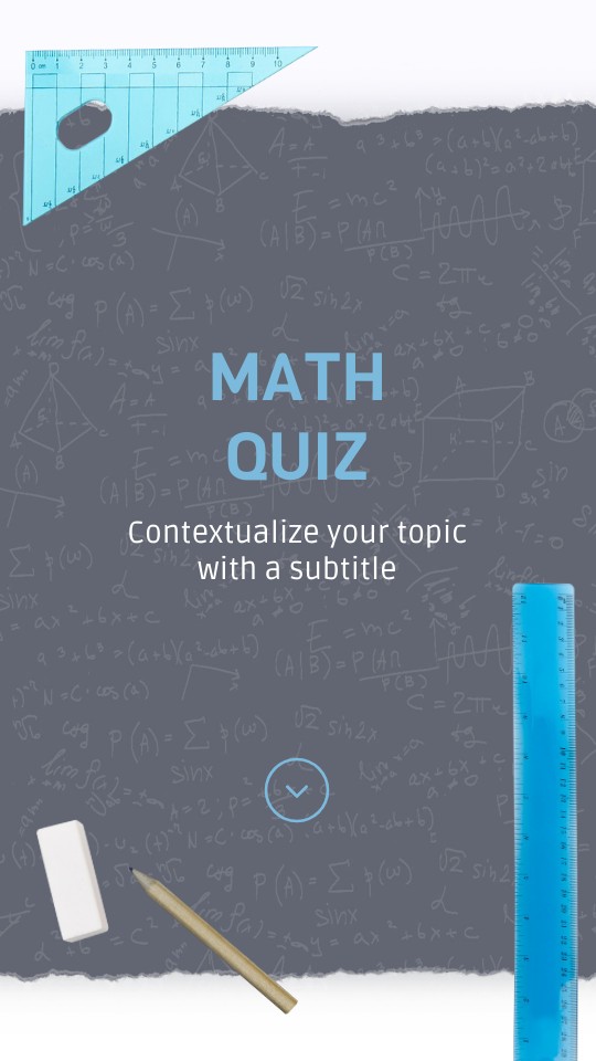 Math quiz mobile
