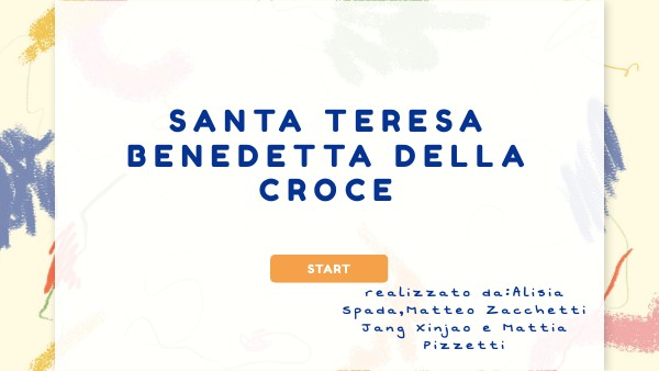 Santa Teresa Benedetta dalla croce | Genially