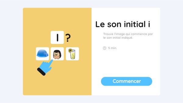 Copie - Le son initial i