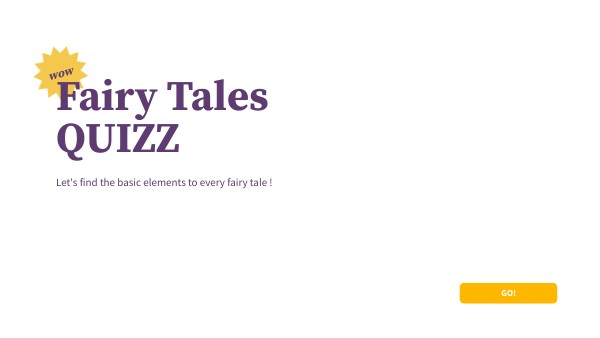 Quiz Fairy Tales