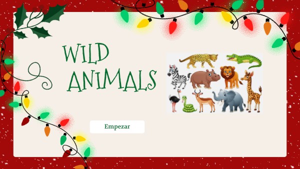Quiz wild animals