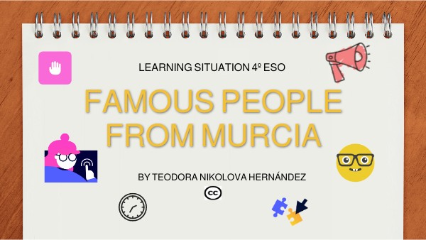 Famous People From Murcia Learning Situation