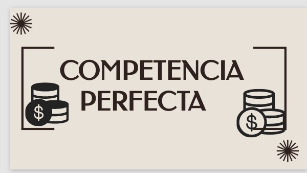 Competencia perfecta