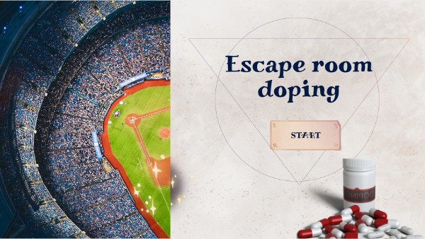 Escape room doping