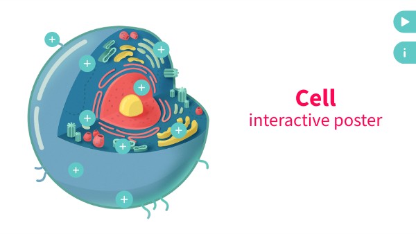 Interactive cell poster | Genially