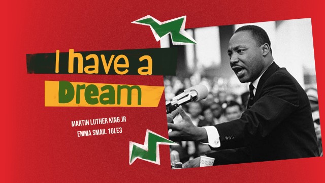 Martin Luther King Jr, "I Have A Dream"