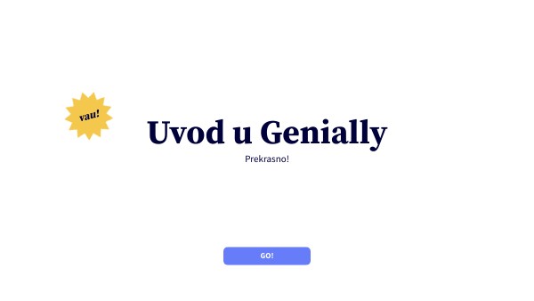 Uvod u Genially | Genially