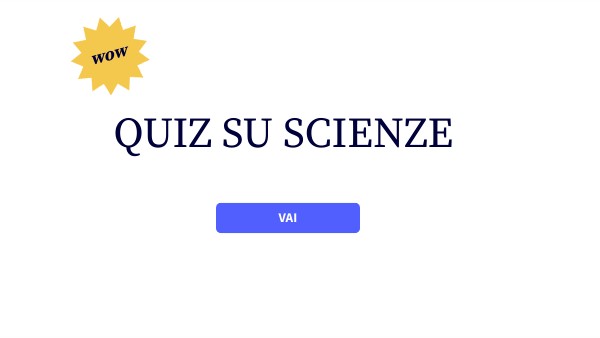 Quiz su scienze
