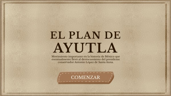 PLAN DE AYUTLA | Genially