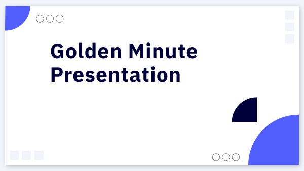 The golden minute presentation | Genially