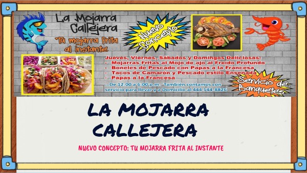 MENU MOJARRA | Genially