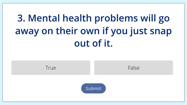 Quiz - Mental Health - 3 | Genially