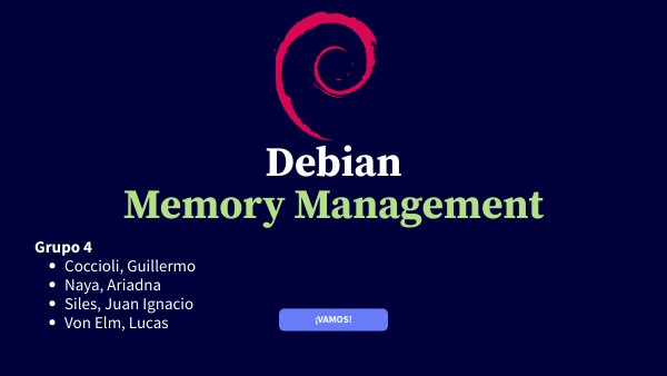 Debian - Memory Management | Genially