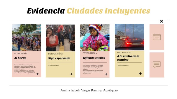 Evidencia Ciudades Incluyentes | Genially