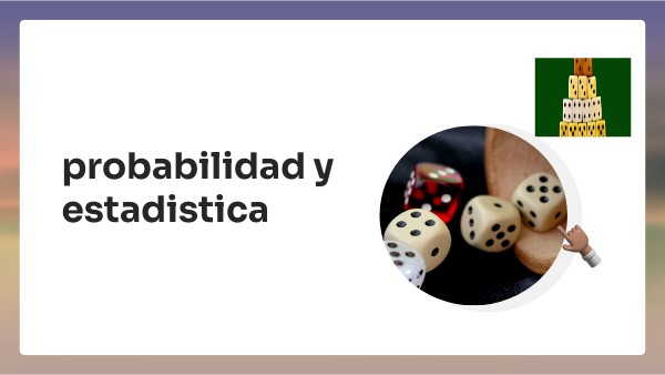 presentación "probabilidad" | Genially