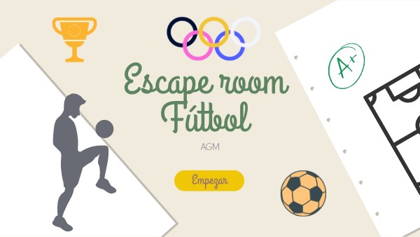 ESCAPE ROOM FÚTBOL | Genially