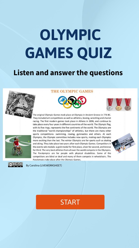 Quiz Olympic Games