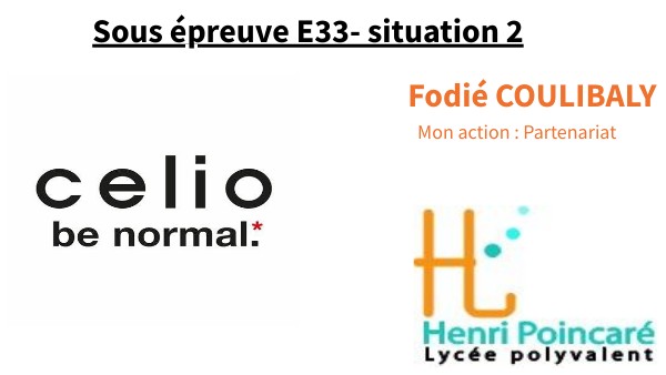 Epreuve E33 situation 2 | Genially