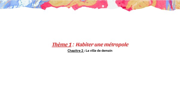 La ville de demain. | Genially