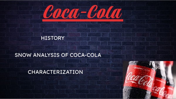 Coca-Cola | Genially