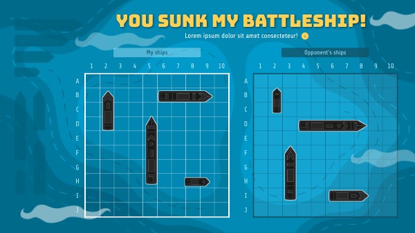 YOU SUNK MY BATTLESHIP! | Genially