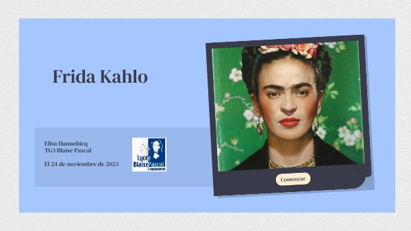 Oral espagnol Frida Kahlo