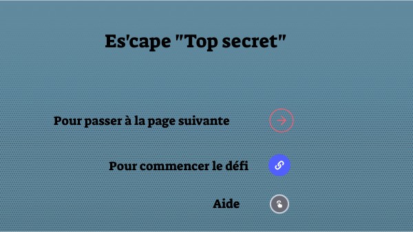 Top secret | Genially