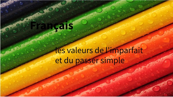 Français les valeurs