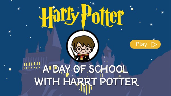 A day of school with Harry Potter para la clase de ingles | Genially