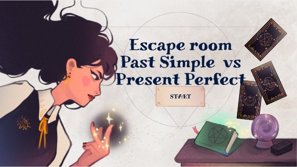 Escape game Past simple - Present perfect | Genially